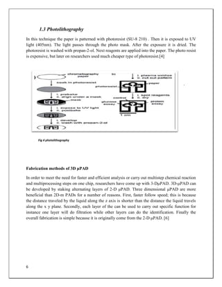 Paper based analytical devises | PDF