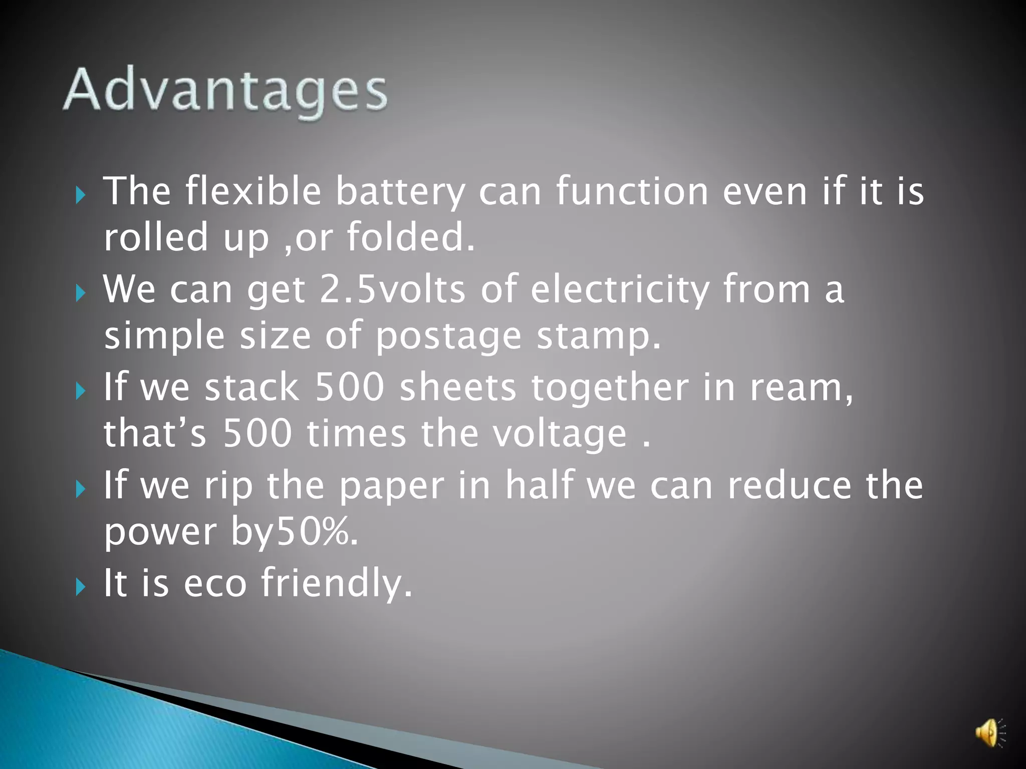 Paper battery | PPT