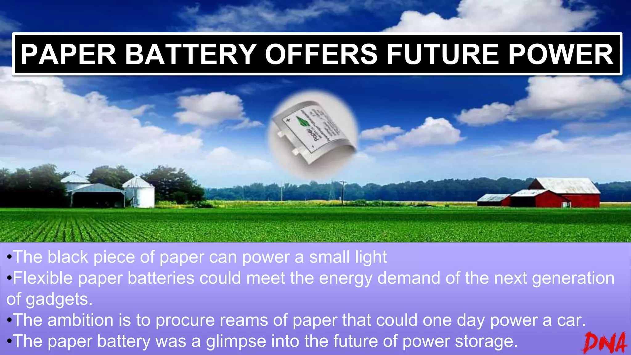 Paper battery | PPT