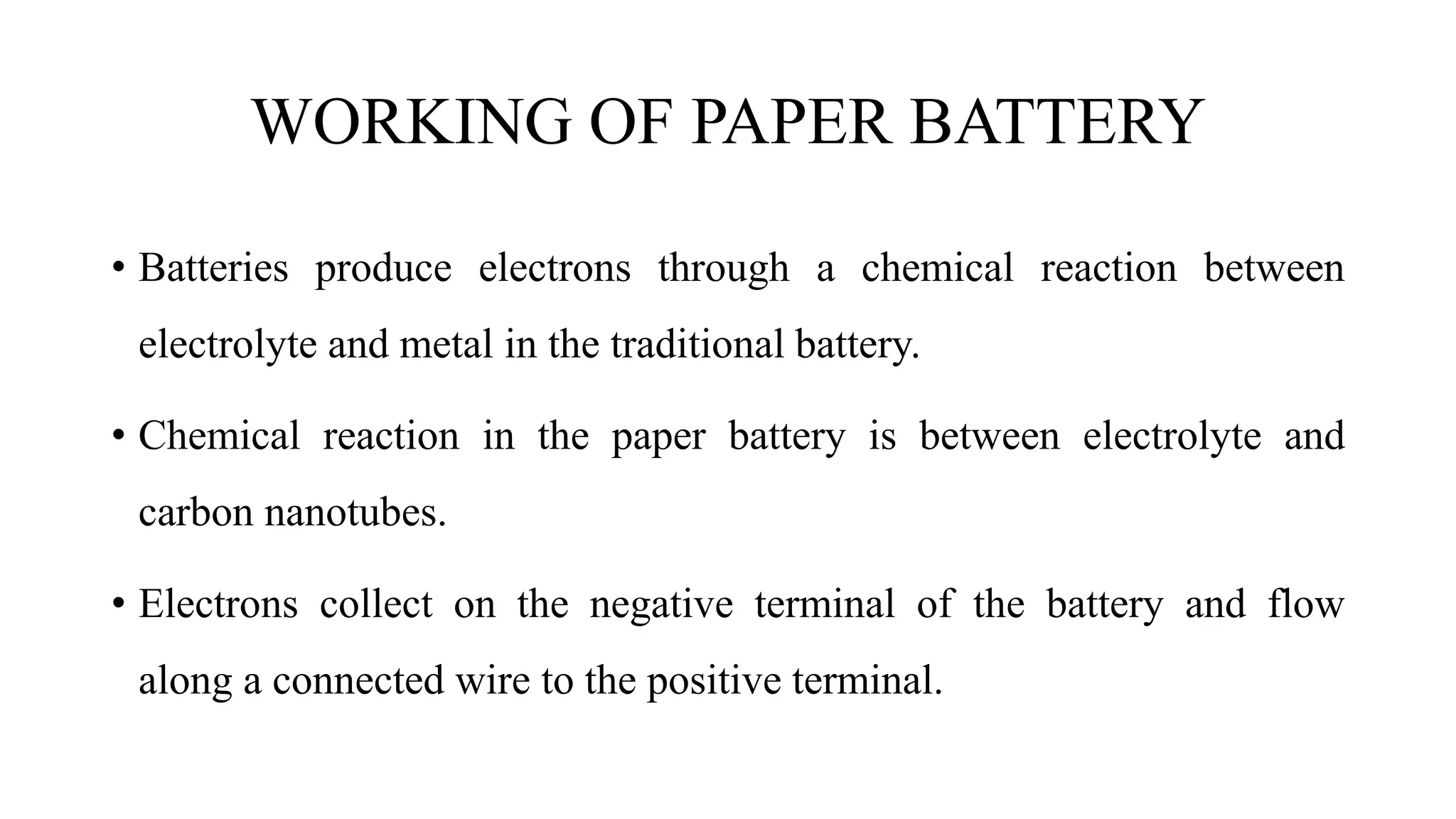 Paper battery | PPT