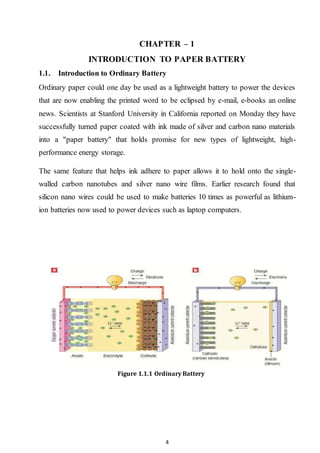 Paper battery document and report | DOCX
