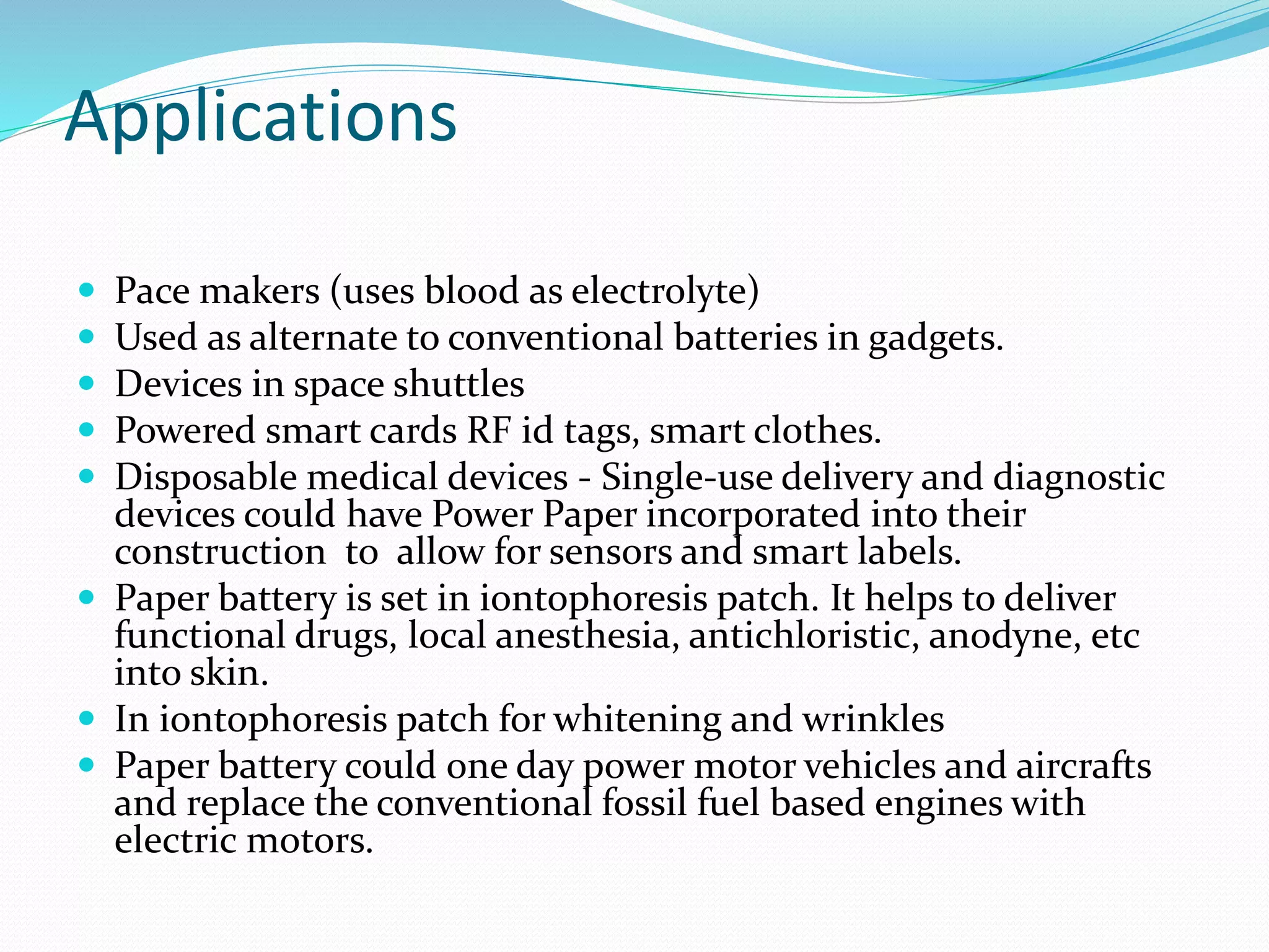 Paper Battery | PPT
