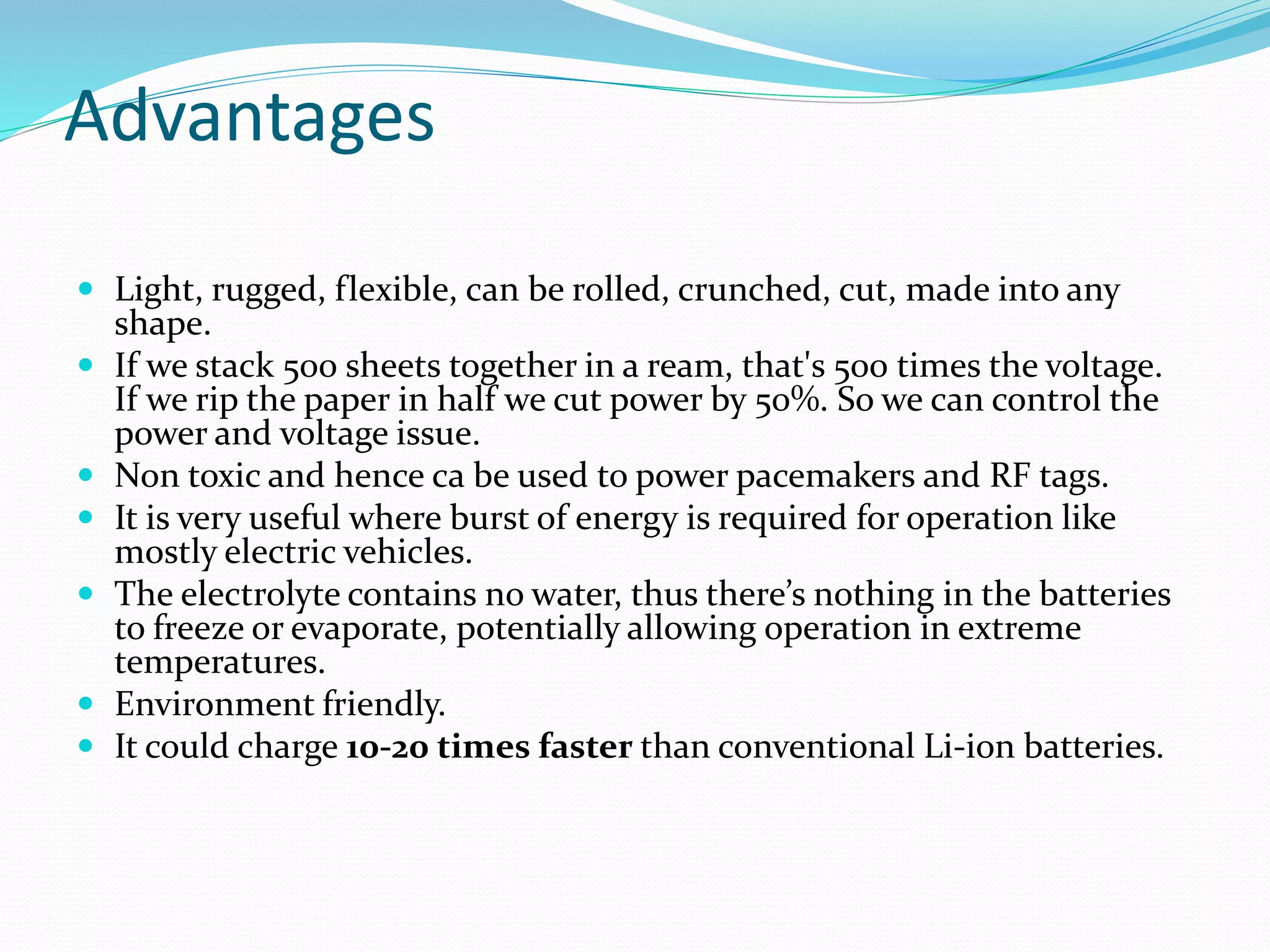 Paper Battery | PPT