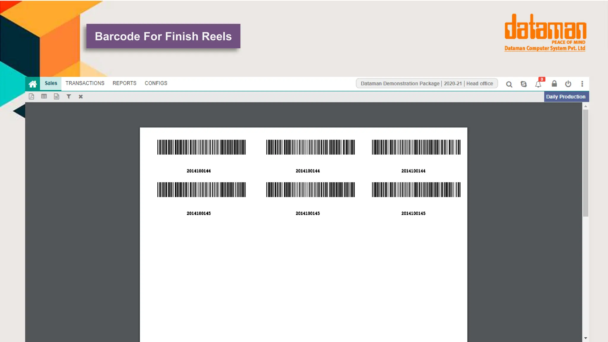 Paper Biz Product Deck by Company Dataman | PPTX