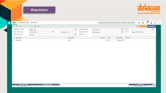 Paper Biz Product Deck by Company Dataman | PPT