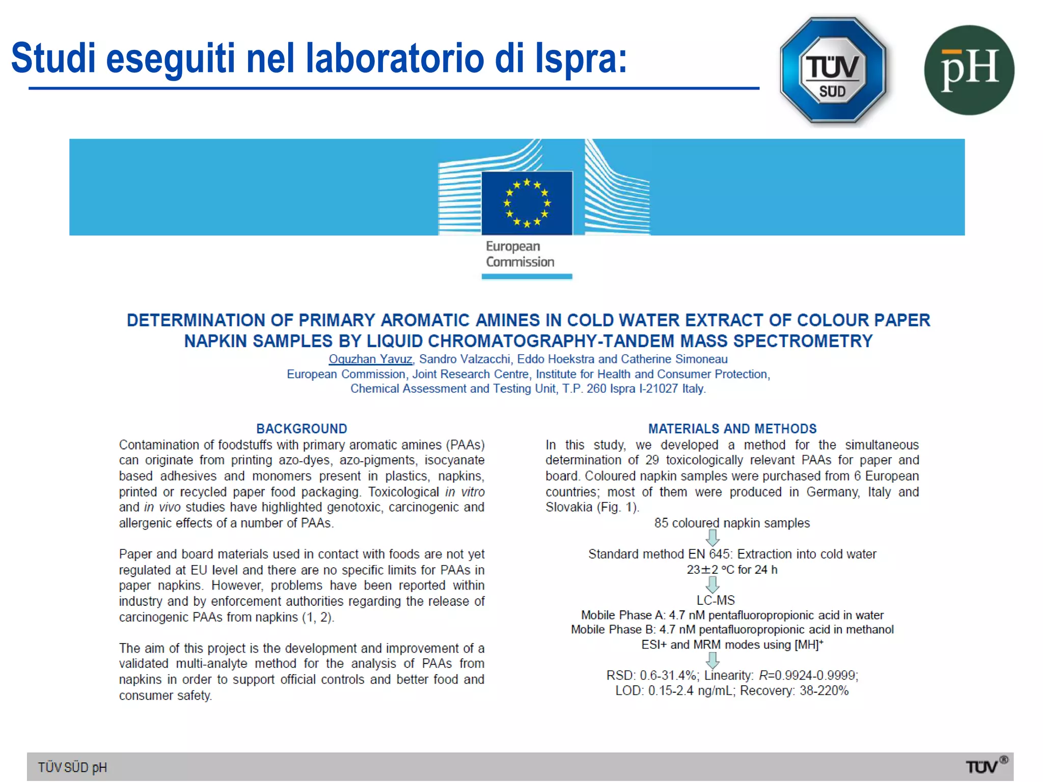 Paper&board contaminants and hplc testing | PPT