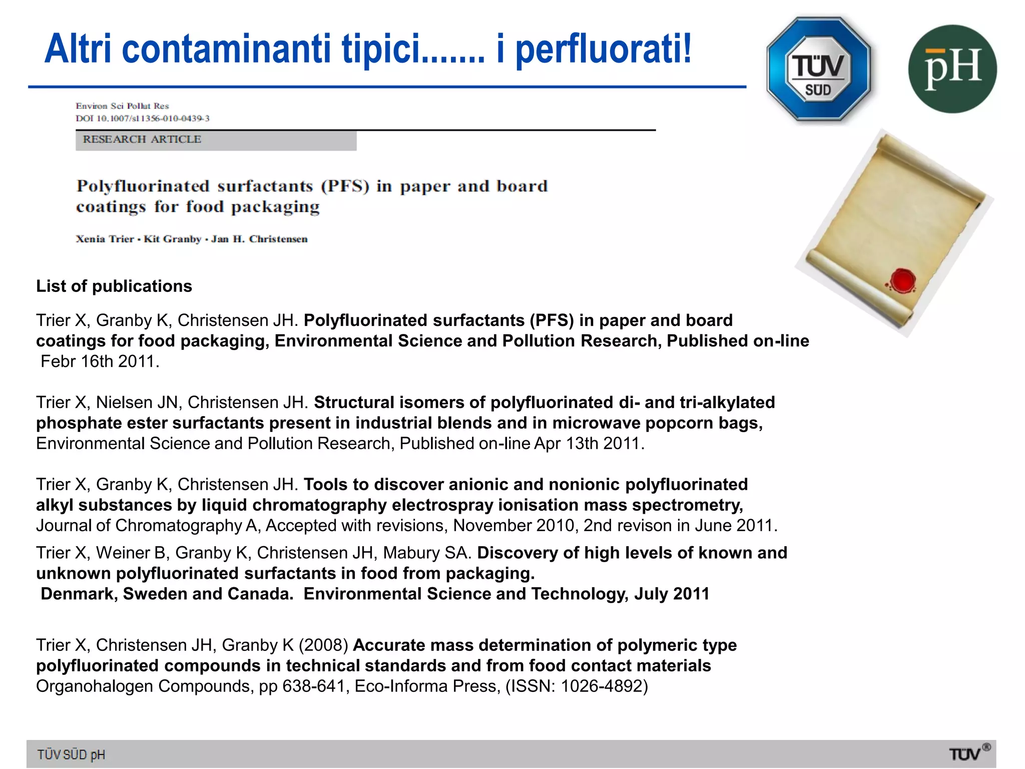 Paper&board contaminants and hplc testing | PPT