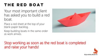 Paper Boats Simulation - Facilitation Guide | PDF