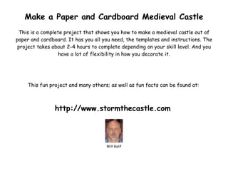 Paper castle to build | PDF