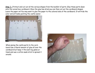 Paper castle to build | PDF