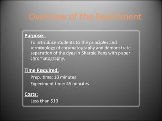 Paper chromatography | PPT