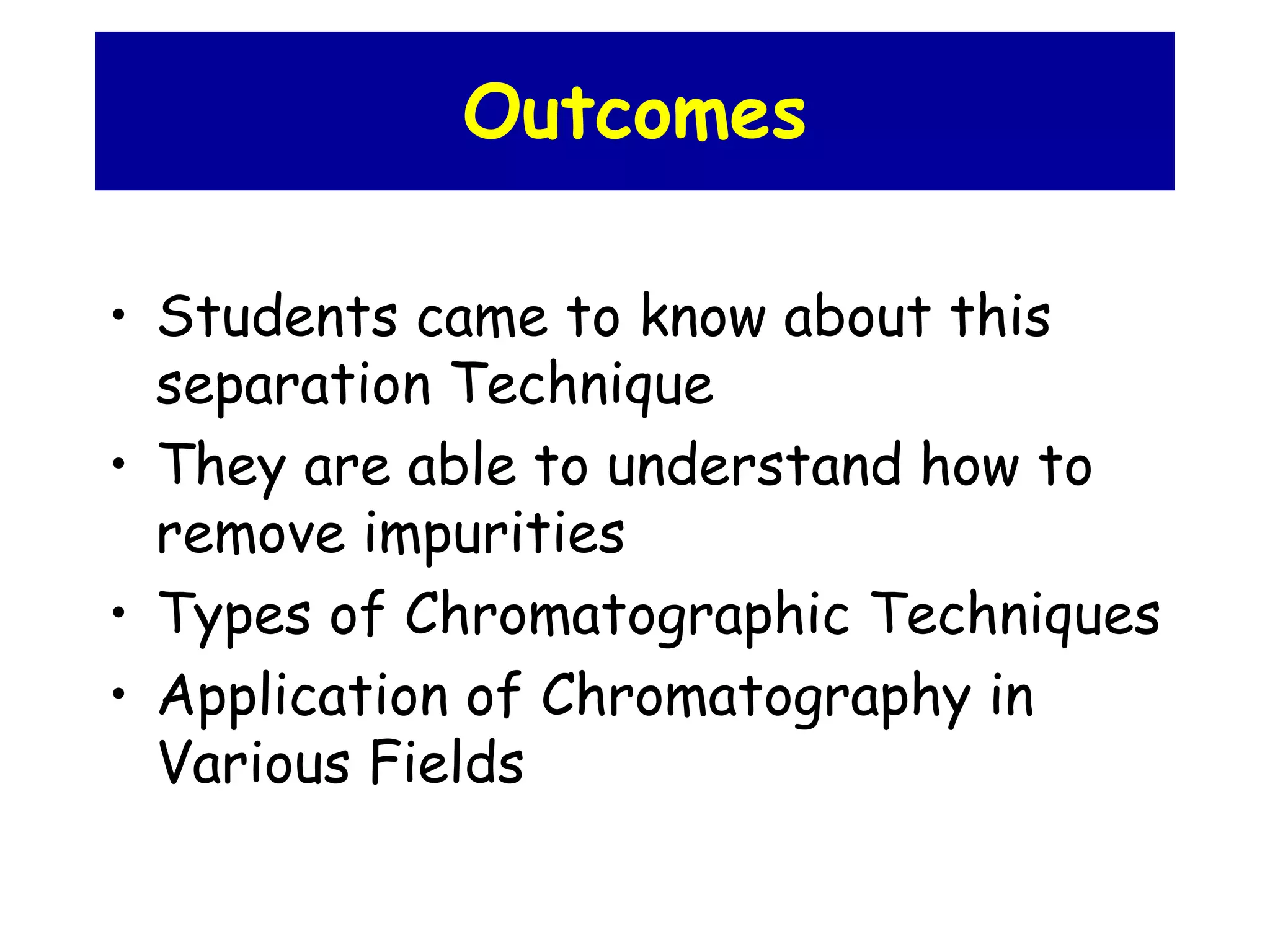 Paper chromatography | PPT