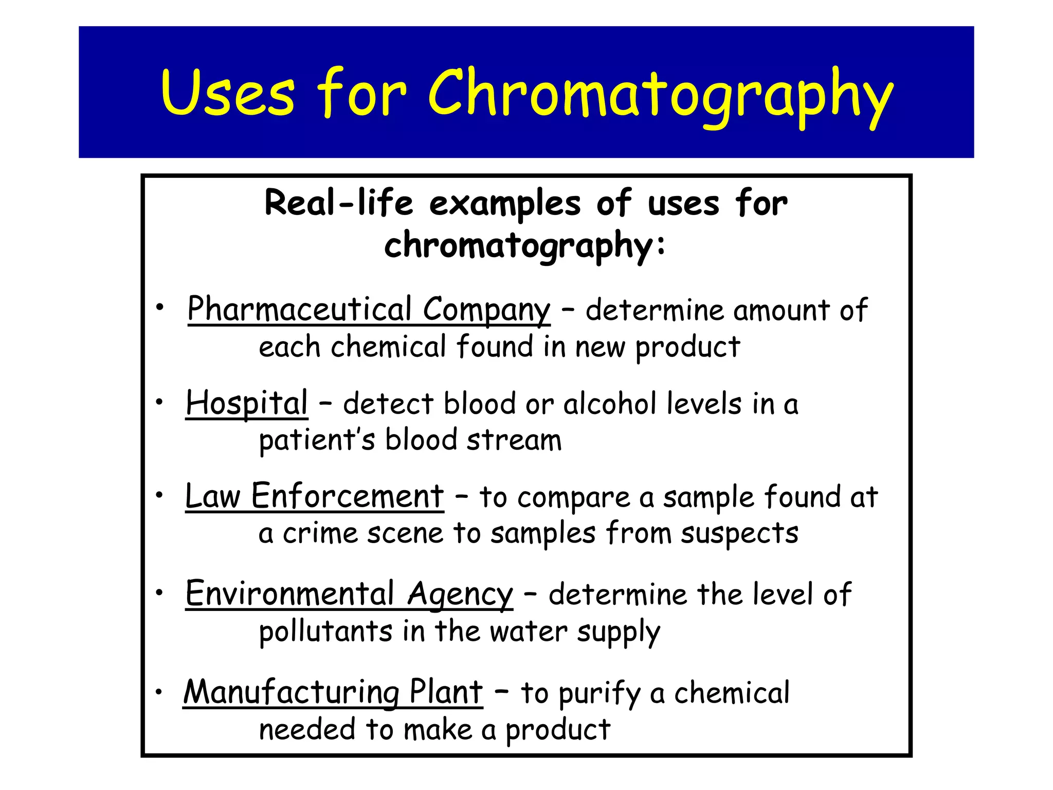 Paper chromatography | PPT