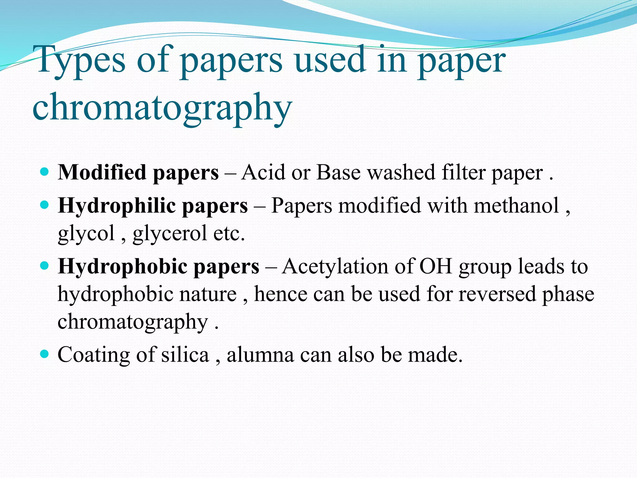 Paper chromatography | PPTX