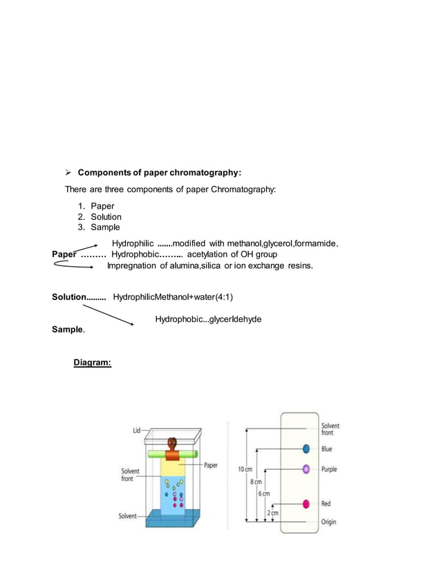 Paper chromatography | PDF