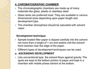Paper chromatography | PPT