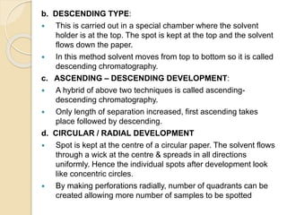 Paper chromatography | PPT
