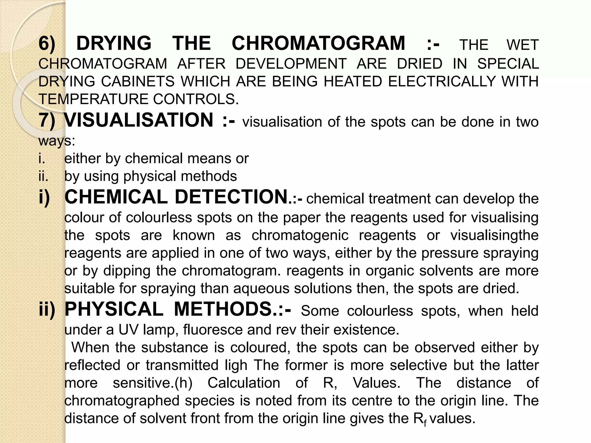PAPER CHROMATOGRAPHY | PPTX