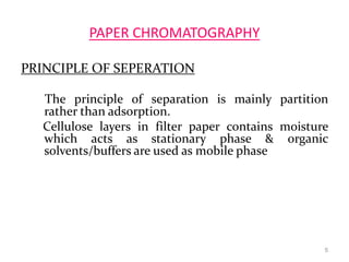 Paper Chromatography or Paper partition chromatography | PPT
