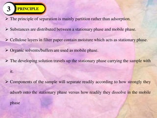 Paper chromatography by Mr. Vinayak Bodhankar | PDF