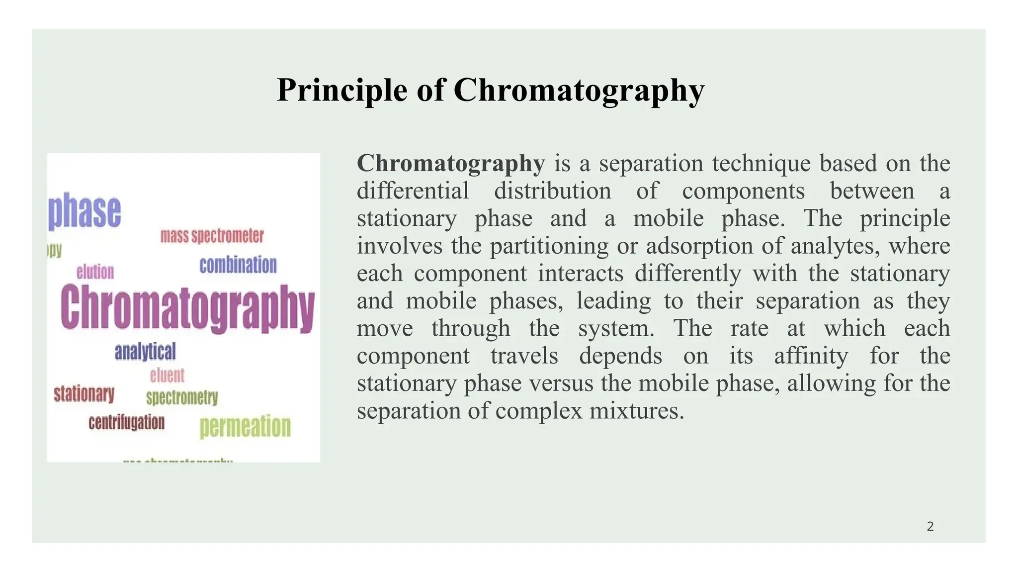 PAPER CHROMATOGRAPHY.pptx Paper Chromatography – Introduction ...