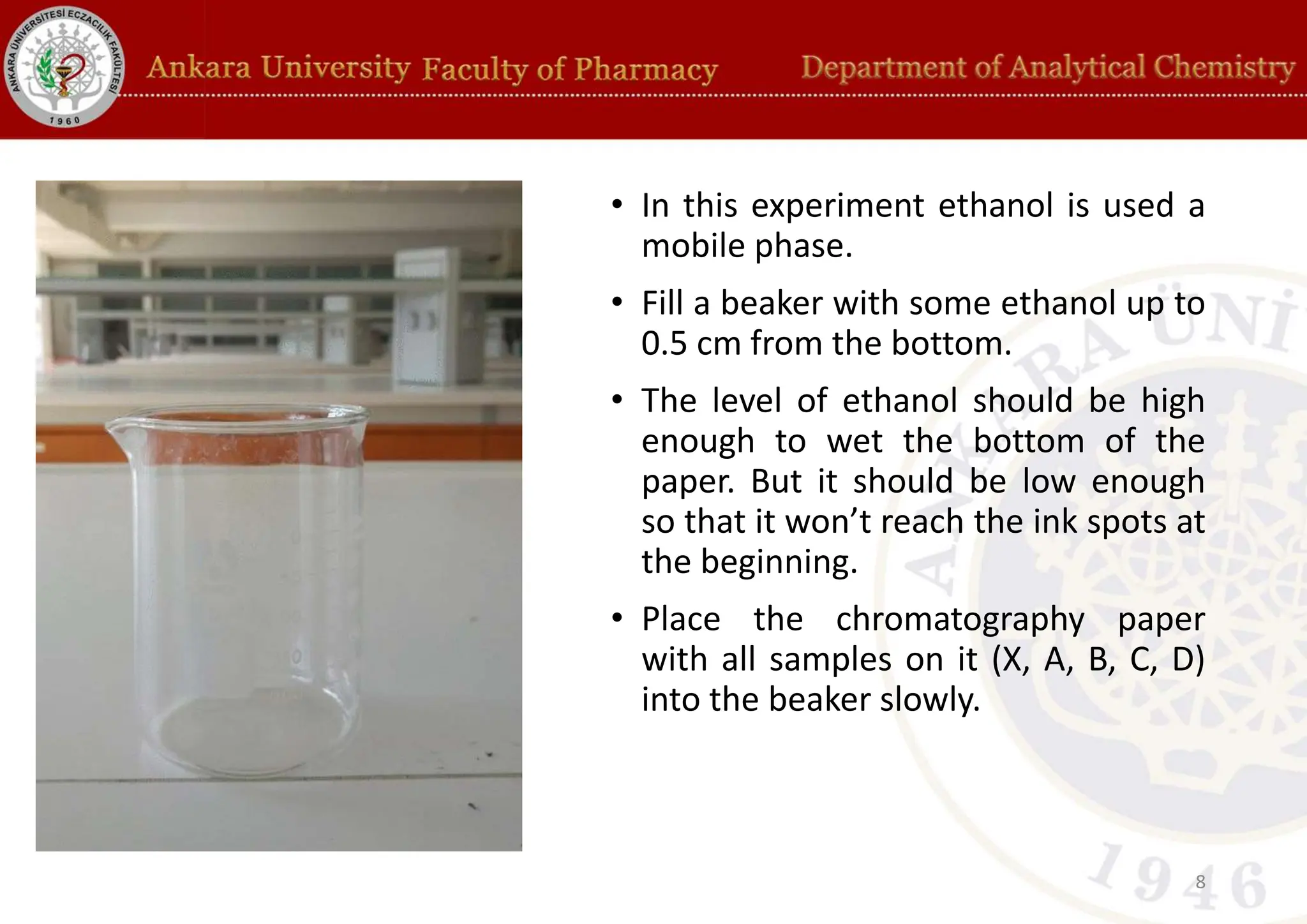 Paper Chromatography and applications in various areas | PPTX