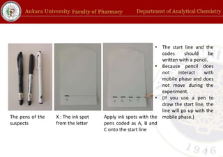 Paper Chromatography and applications in various areas | PPTX