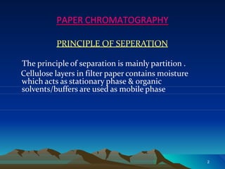 PAPER CHROMATOGRAPHY 5th sem.pptx