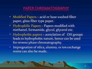 PAPER CHROMATOGRAPHY 5th sem.pptx