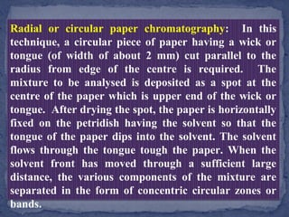 Paper chromatography by ck | PPT