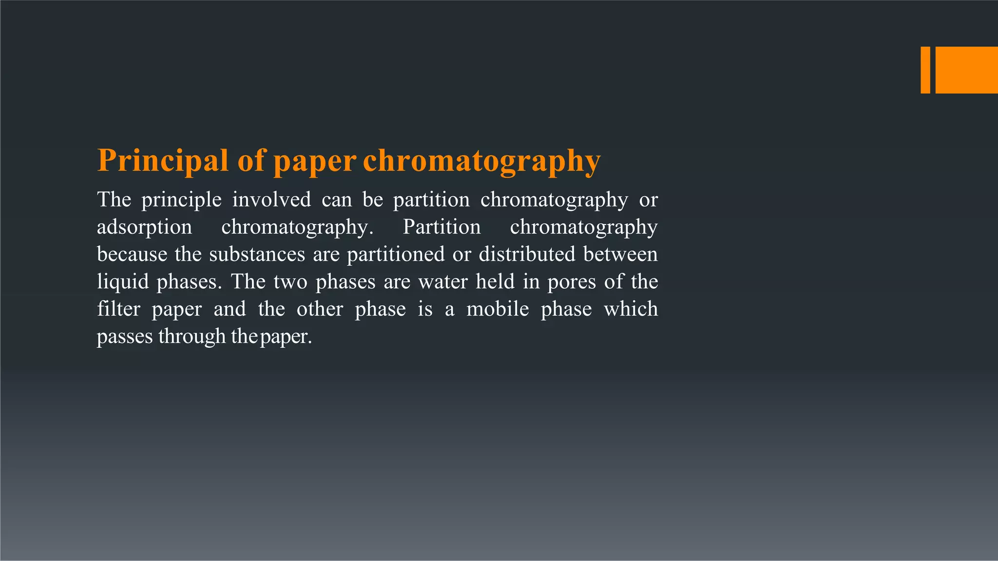 Paper chromatography its types and applications... | PPTX