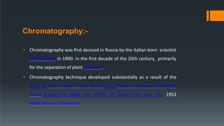 Paper chromatography its types and applications... | PPTX