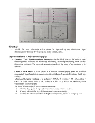 Chromatography- Paper chromatography pdf | PDF