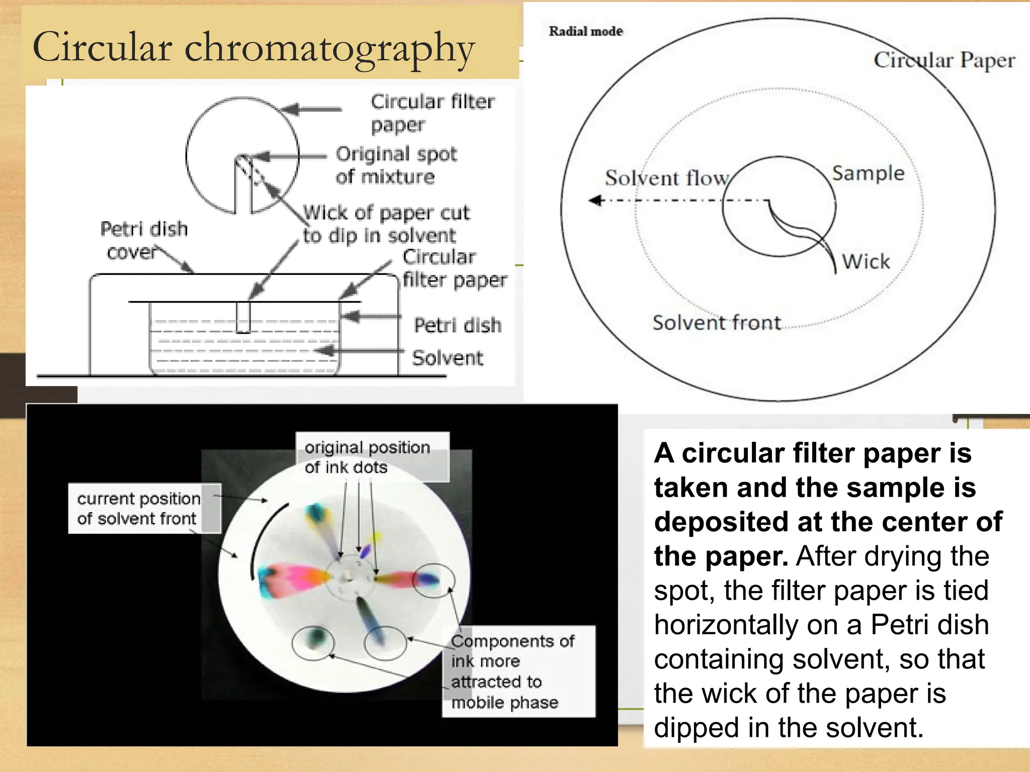 Paper Chromatography(ascending descending circular 2 dimensional Unit ...