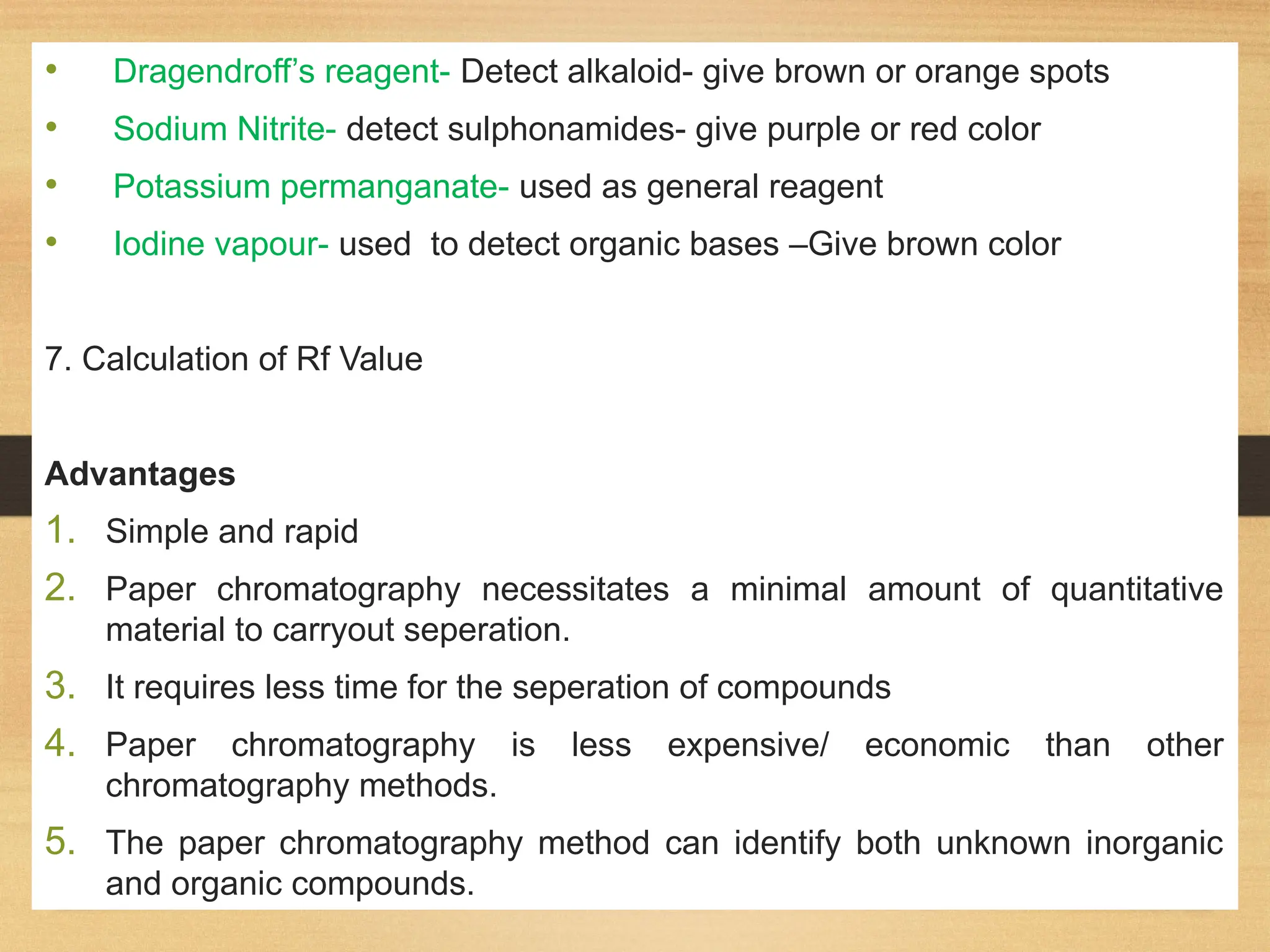 Paper Chromatography(ascending descending circular 2 dimensional Unit ...