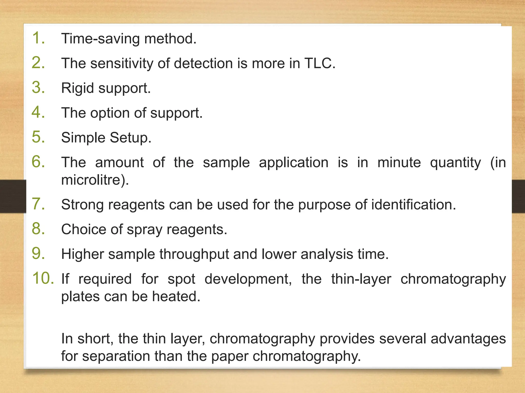 Paper Chromatography(ascending descending circular 2 dimensional Unit ...