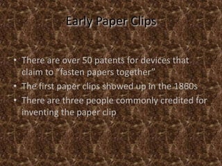 Paper clips | PPTX
