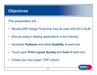 Paper crf design_tools | PPT