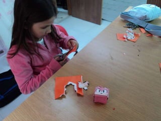 Paper cube craft | PPT
