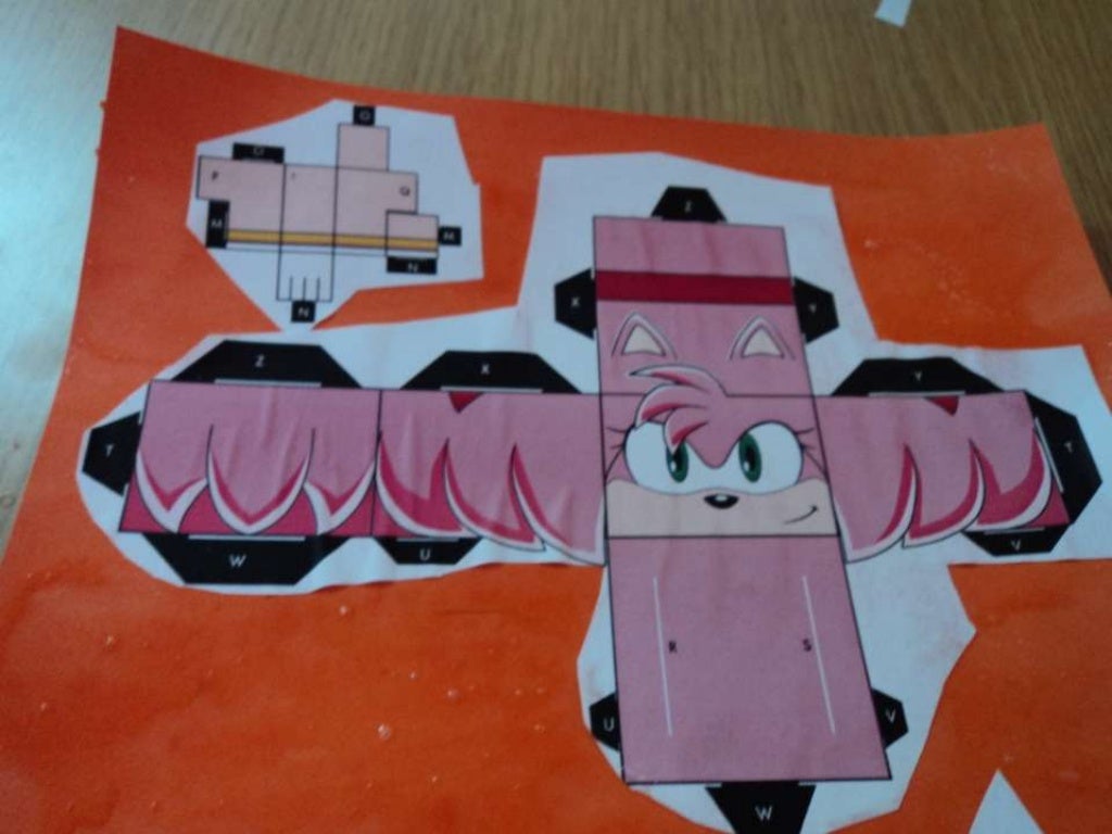Paper cube craft