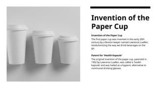 paper cup evolutisadsadsadasdasddon yxz.pptx