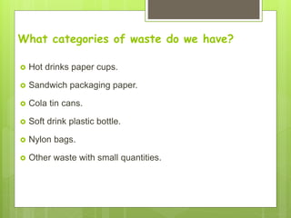 Paper cups treatment and recycling, Nedal Marei, Rasheed Rasheed, Laith Arar | PPT