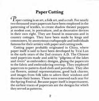 Papercut book paper cutting book for paper artist | PDF