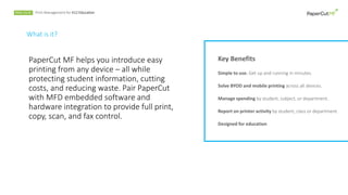 PaperCut Education K12 | PPT