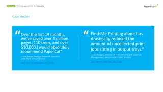 PaperCut Education K12 | PPT