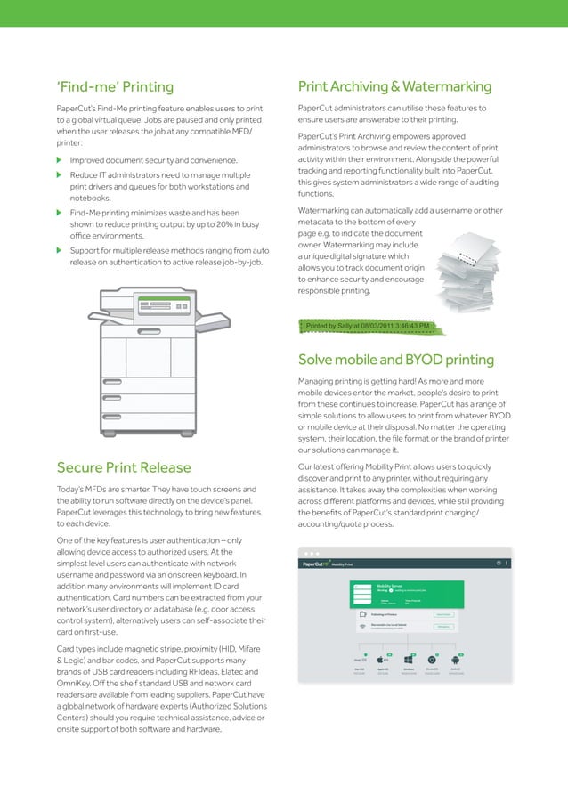 PaperCut-MF | PDF | Operating Systems | Computer Software and Applications