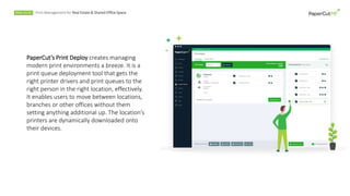 PaperCut Real Estate Shared Office | PPT