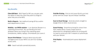 PaperCut Real Estate Shared Office | PPT