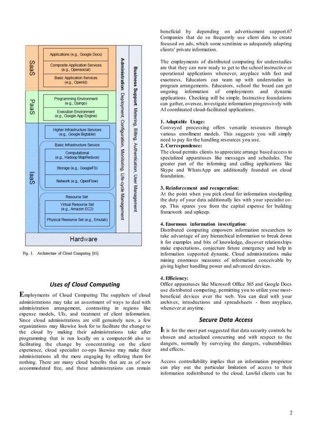 Data Security and Privacy in Cloud Computing | DOCX