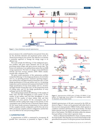Paper design and optimizaton of steam distribution systems for steam ...